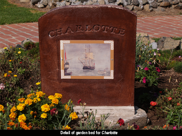 First Fleet Memorial Garden/8charlottedetail